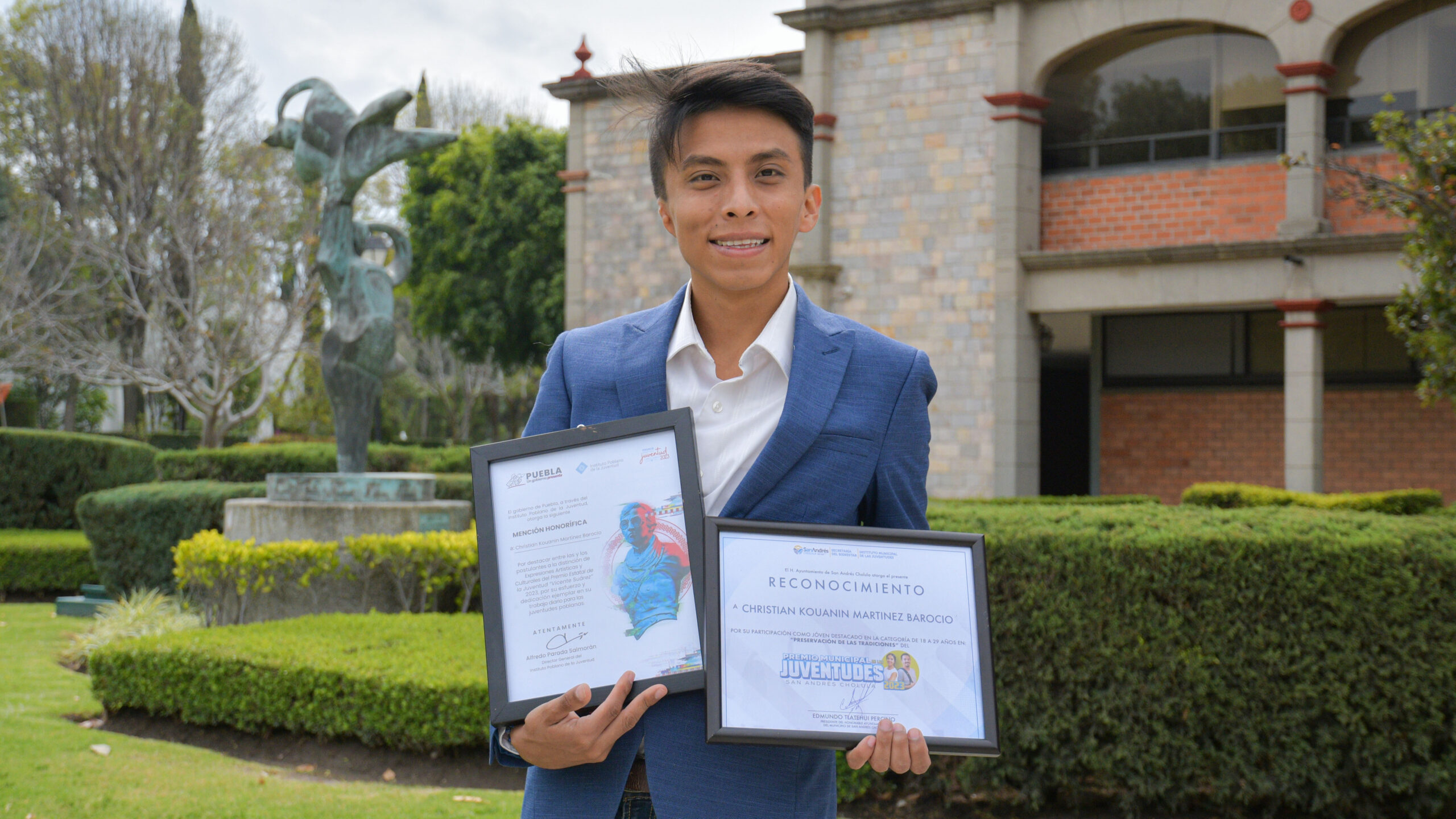 Estudiante UDLAP fue reconocido por su impulso a la cultura y el ...